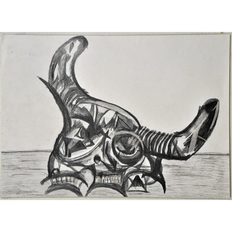 Minotaur Skull - Arts Project Australia