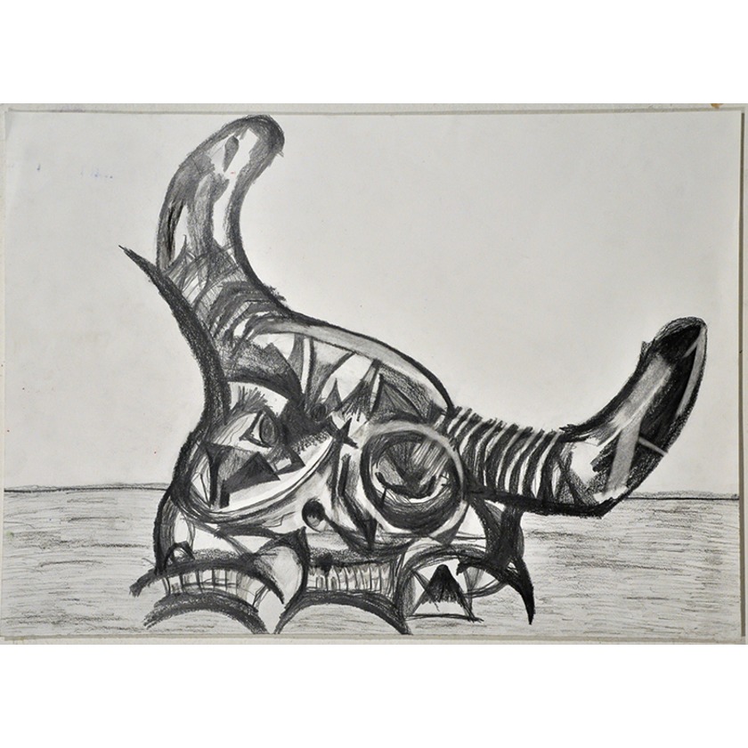 Minotaur Skull - Arts Project Australia